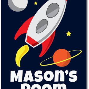 Rocket Sign, Rocket Ship Decor, Space Lover Gift, Planet Sign, Space ...