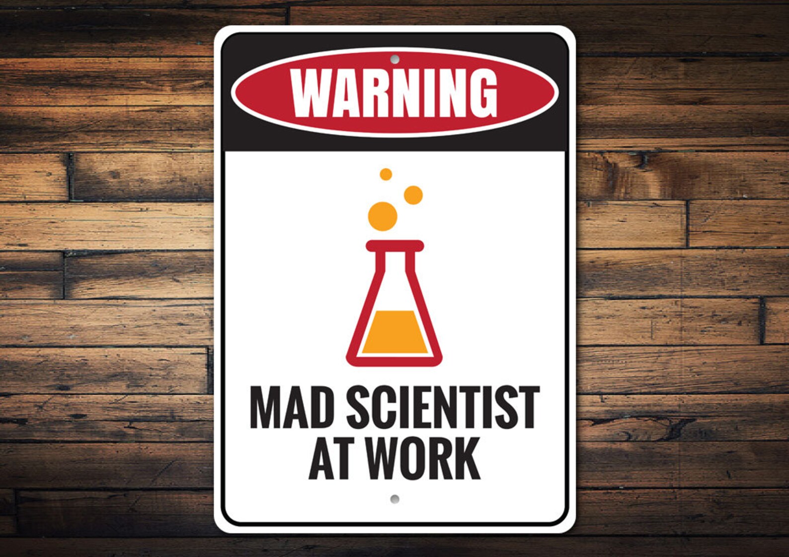 Mad Scientist Sign Warning Scientist Crazy Scientist Sign - Etsy Australia