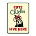 Cute Chicks Sign Sign for Chicks Farmers Coop Chicken Home - Etsy