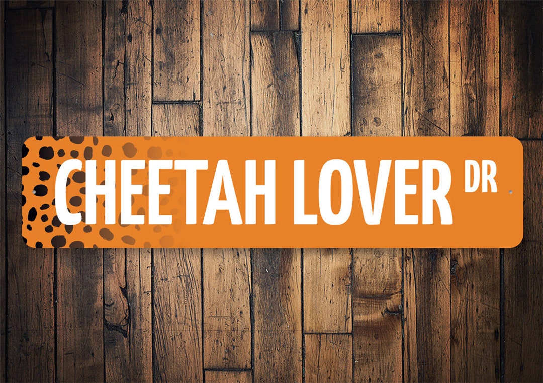 Cheetah Lover Sign, Cheetah Sign, Cheetah Decor, Zoo Signs, Zoo Animals ...