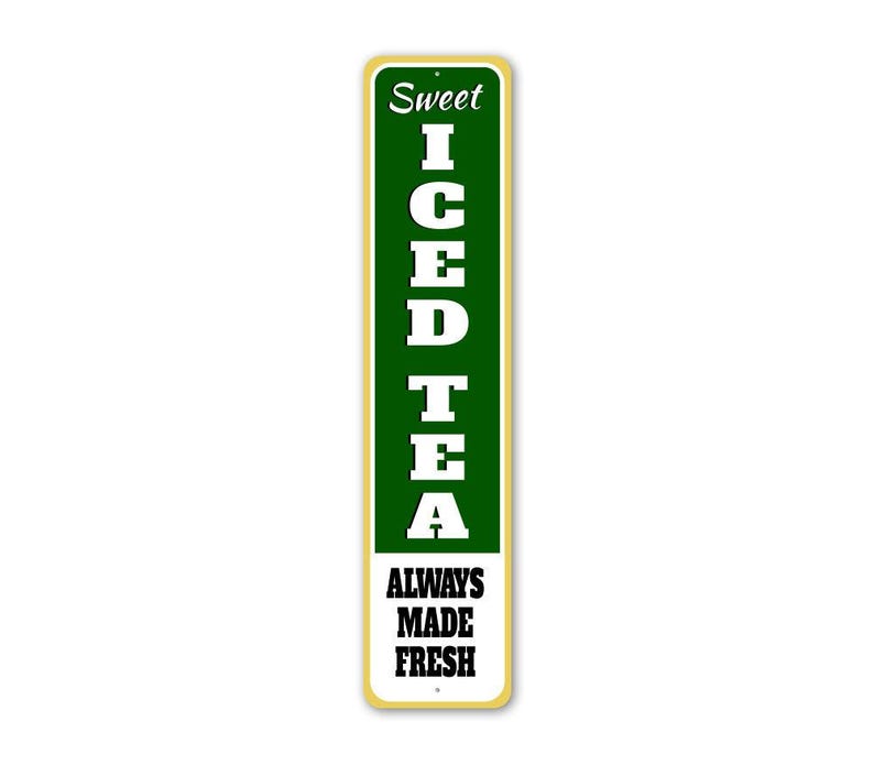 Sweet Ice Tea Made Fresh Sign, Iced Tea Gift, Tea Lovers, Gift for Tea ...