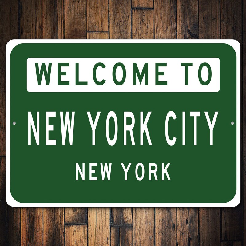 Custom Welcome to City Signs - Etsy