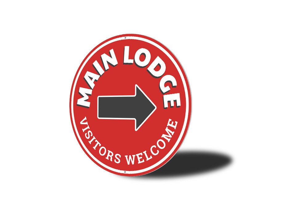 Main Lodge Area Main Lodge Sign Lodge Decor Travel Sign - Etsy