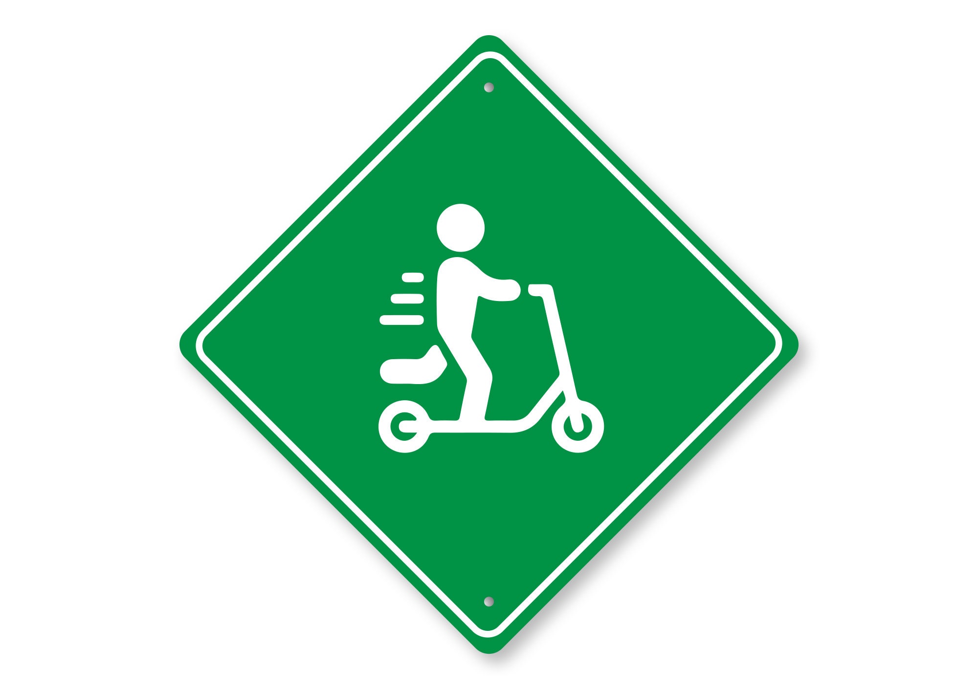 Electric Scooter Crossing Sign Electric Scooter Sign Scooter - Etsy
