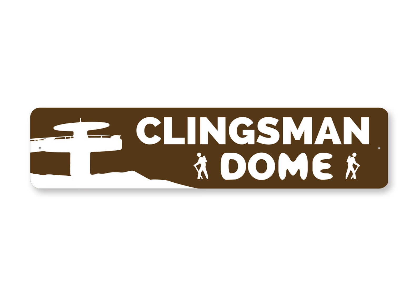Clingmans Dome Sign Clingmans Dome Hiking Custom Trail Sign | Etsy