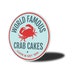 Famous Crab Cake Sign Crab Cake Lover Crab Decor Sign Crab - Etsy