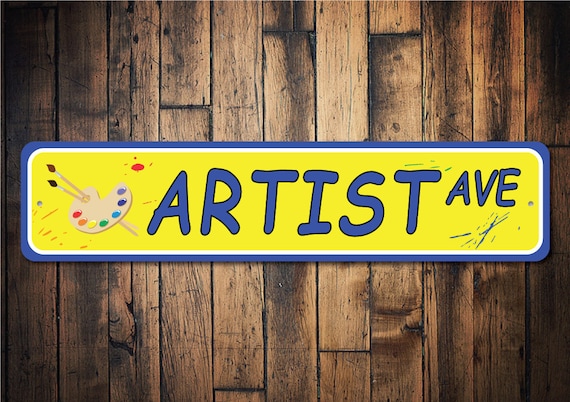 Artist Sign Expert Artist Art Lover Artist Decor Sign for - Etsy