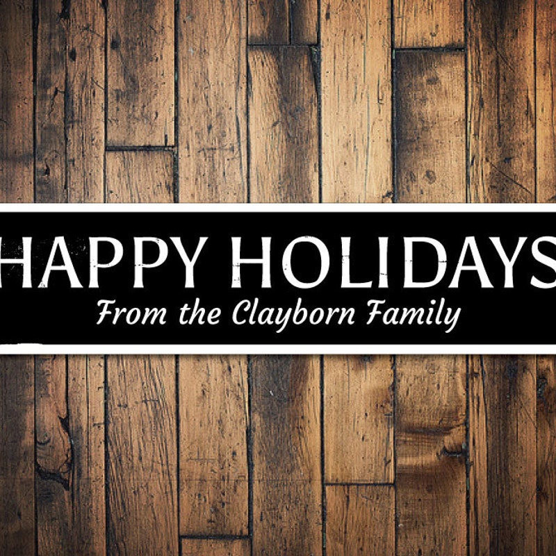 Holiday Signs - Etsy