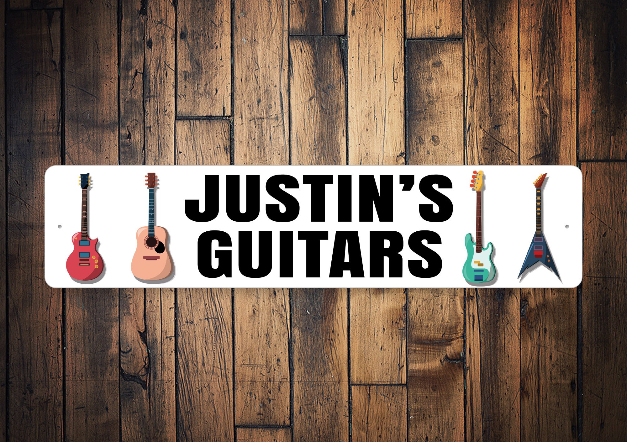 Guitar Wall Sign Guitar Display Sign Guitar Sign Guitar | Etsy UK