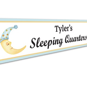 Custom Sleeping Quarters, Sleeping Baby Sign, Sleeping Decor, Baby is ...