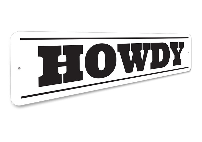 Howdy Sign Welcoming Sign Cowboy Barn Decor Country Barn | Etsy
