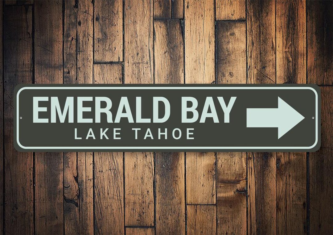 Emerald Bay Sign, Emerald Bay Life, Bay Living, by the Bay Sign, Bay ...
