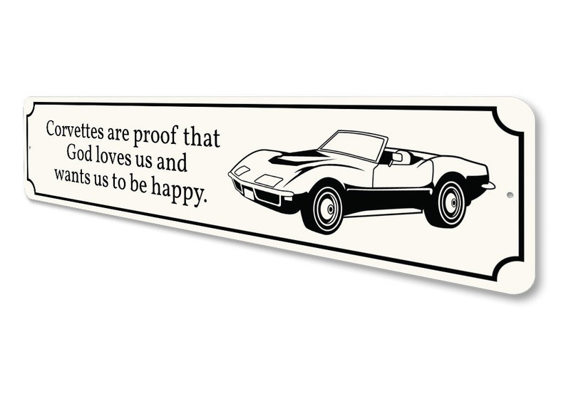 Corvette Humor Sign Corvette Driving Fast Driving Vette - Etsy