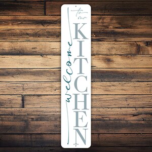 Welcome to Our Kitchen Sign, Kitchen Welcome Sign, Kitchen Decor Signs ...