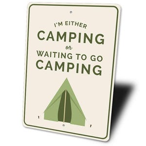 Camping Lifestyle Sign, Happy Camp Sign, Camper Life Decor, Camping ...