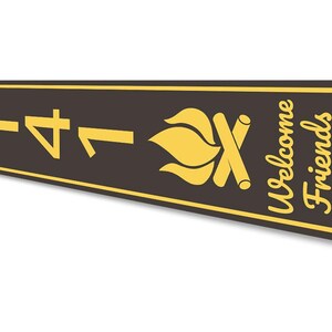 Campsite Welcome Sign, Camping Welcome Sign, Camper Number Sign, Camp ...