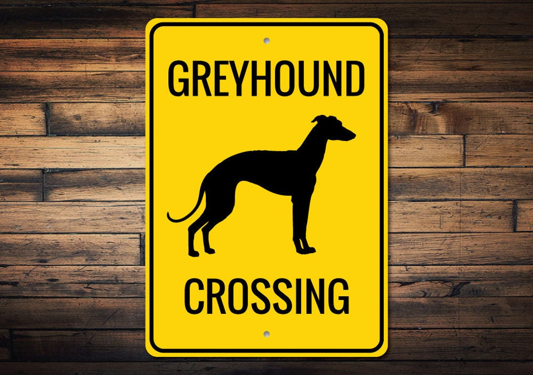 Greyhound Gift, Greyhound Sign, Greyhound Decor, Greyhound Owner Sign ...