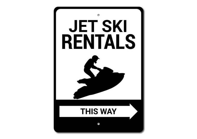 Jet Ski Lover Gift Jet Ski Rental Sign Jet Ski Decor Jet | Etsy
