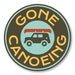 Gone Canoeing Sign, Canoe Adventure Sign, Canoeing Sign, Water Canoeing ...