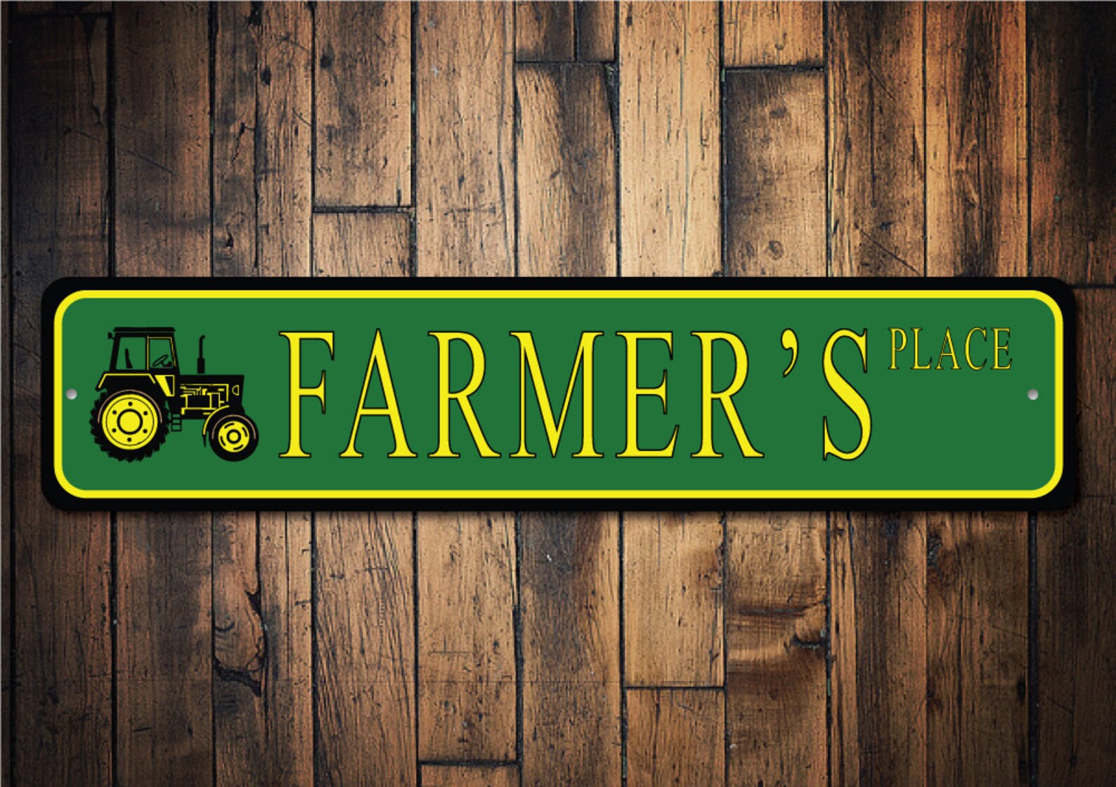 Farmers Place Farmers Sign Tractor Farm Sign Tractor Sign - Etsy