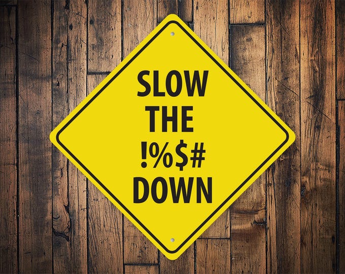 Slow Down Kids and Pets at Play Metal Sign WARNING Children - Etsy