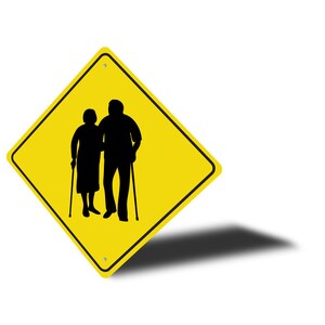 Old People Sign, Elders Crossing, Old People Crossing, Crossing Signs ...