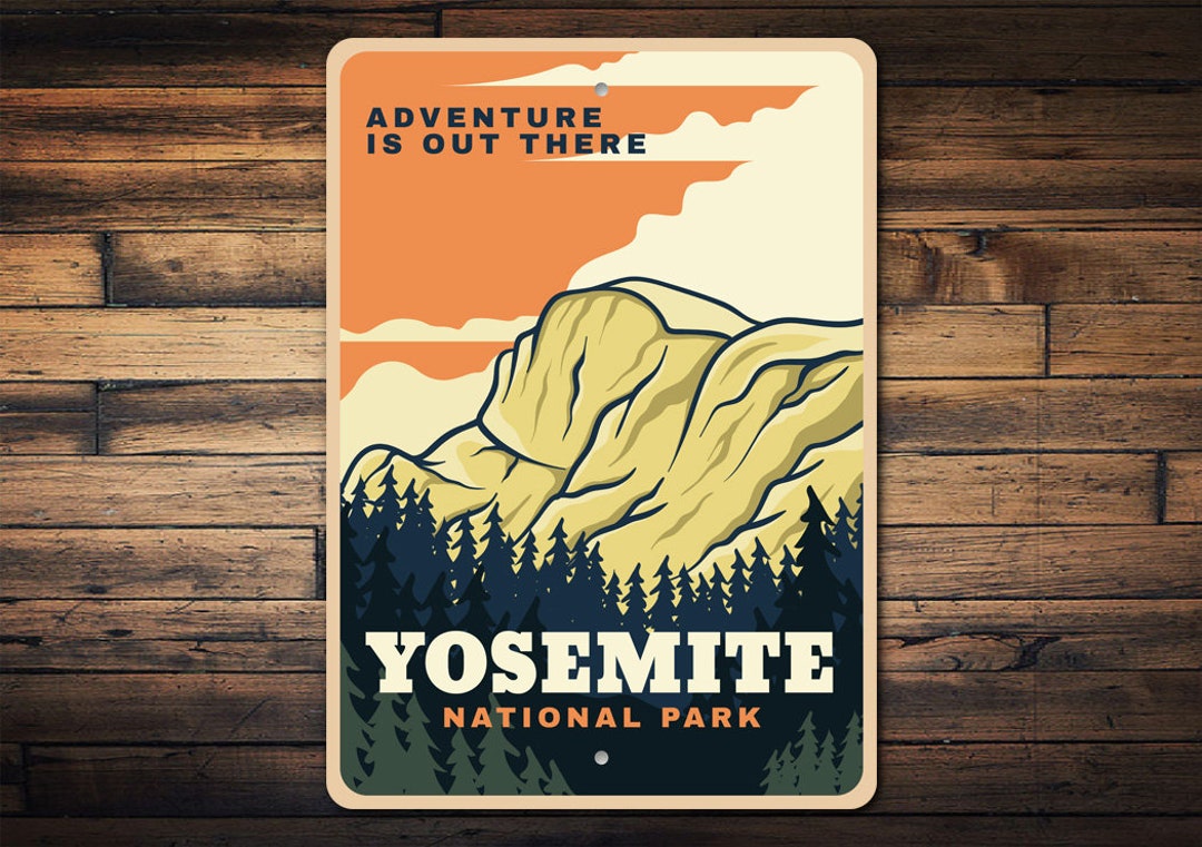 Yosemite National Park, Yosemite Sign, El Capitan Sign, National Park ...