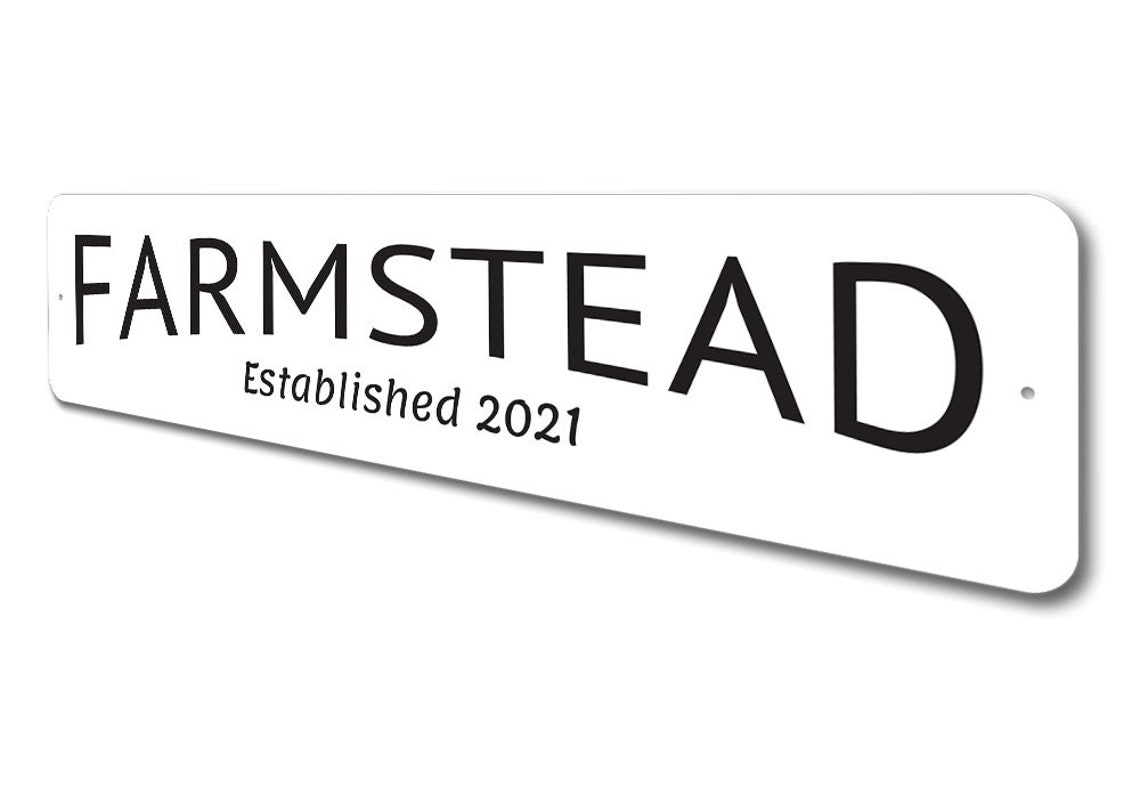 Farmstead Sign Farmstead House Farm Lover Sign Cute Farm | Etsy