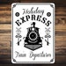 Holiday Express Sign, Holiday Train Sign, Christmas Train, Train Decor ...