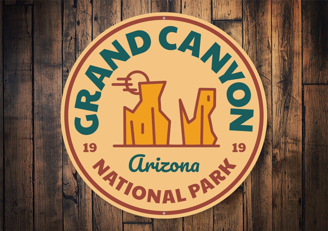 Grand Canyon AZ, AZ National Park, Arizona Park Sign, Arizona Lovers ...