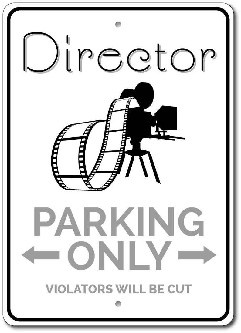 Director Parking Sign Director Gift Film Director Sign | Etsy