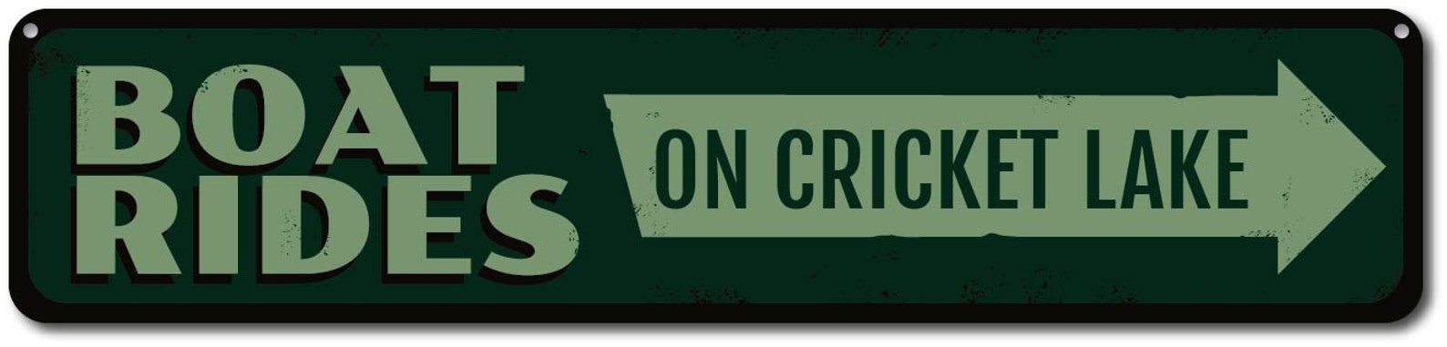 Boat Rides Sign Personalized Boat House Sign Directional - Etsy