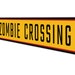 Zombie Crossing Sign, Zombie Crossing, Zombie Zone, Zombie Sign, Decor ...
