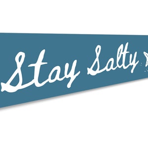 Stay Salty Sign, Beach Sayings, Beach Home, Beach Gift, Salty Ocean ...