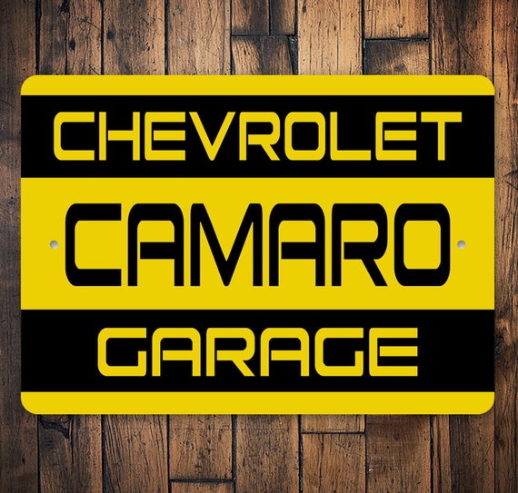 Chevrolet Camaro Sign American Camaro Decor Camaro Sign | Etsy