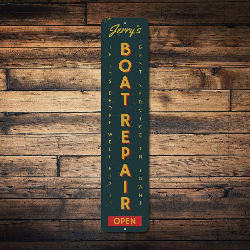 Boat Rental Sign - Etsy