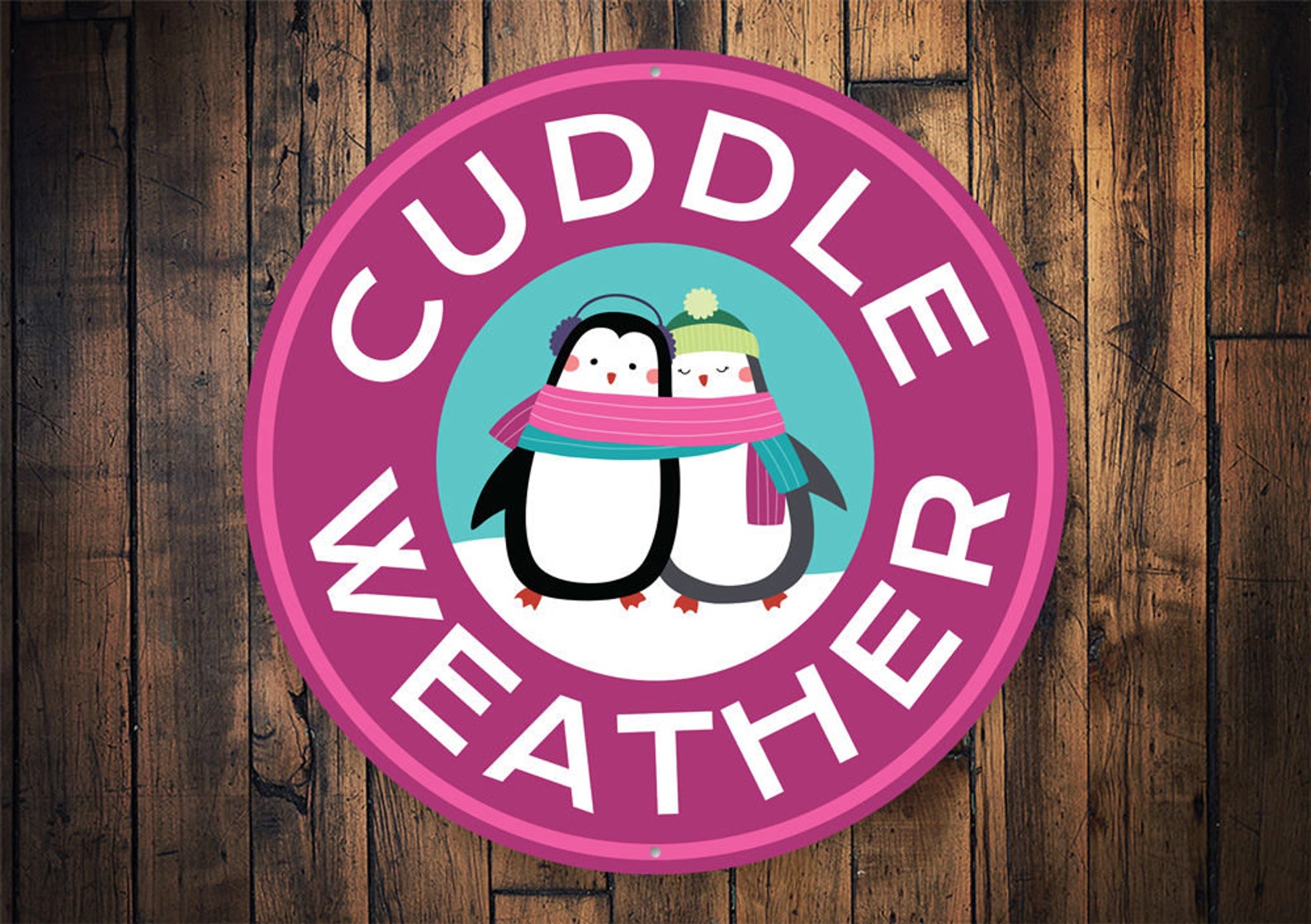 Cuddle Weather Cuddle Season Penguin Lovers Christmas - Etsy