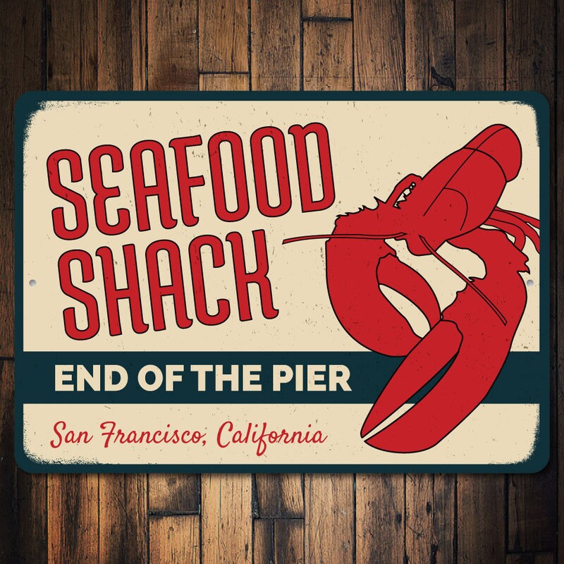 Lobster Shack Sign - Etsy