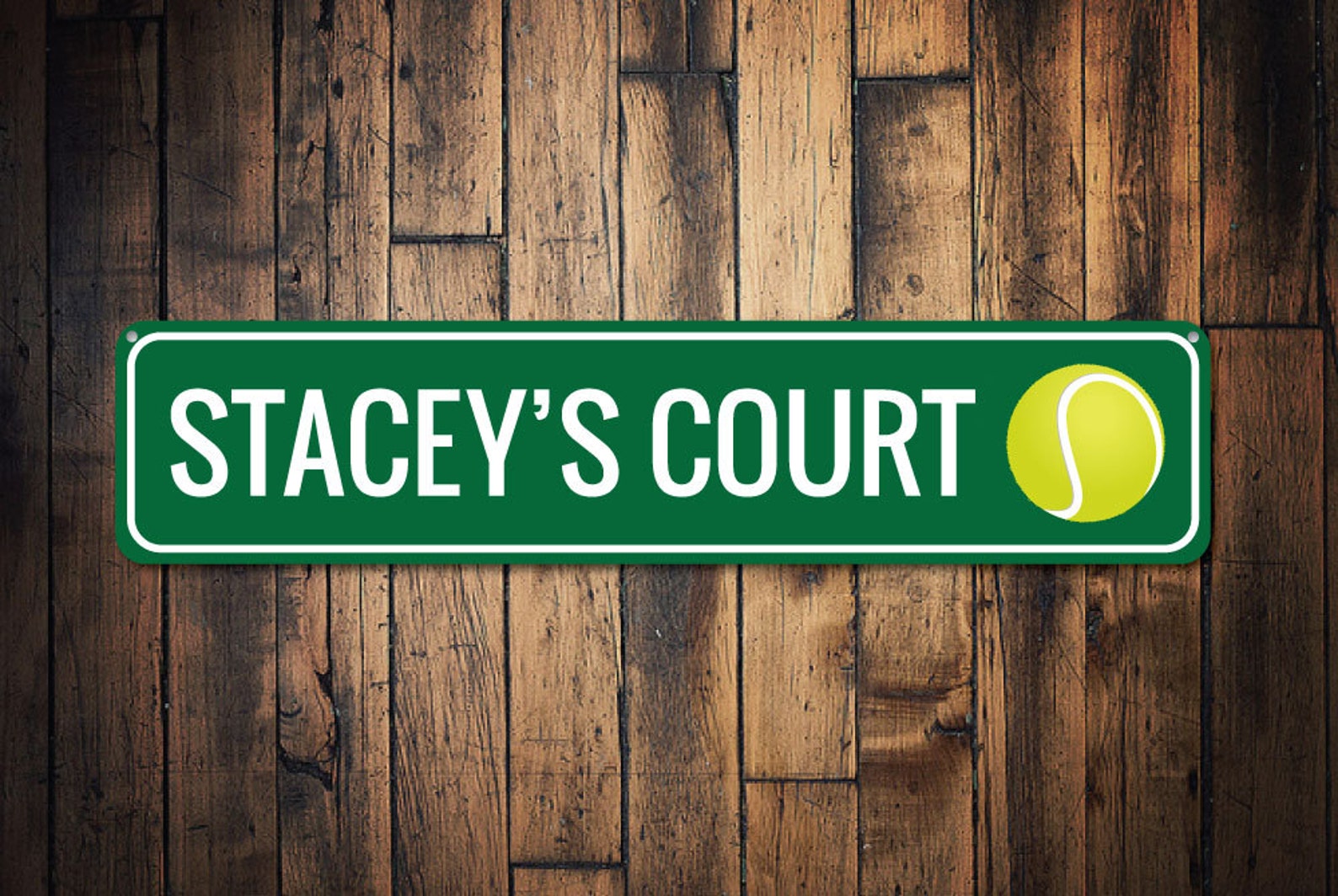 Tennis Court Sign Personalized Tennis Player Kid Room Sign - Etsy