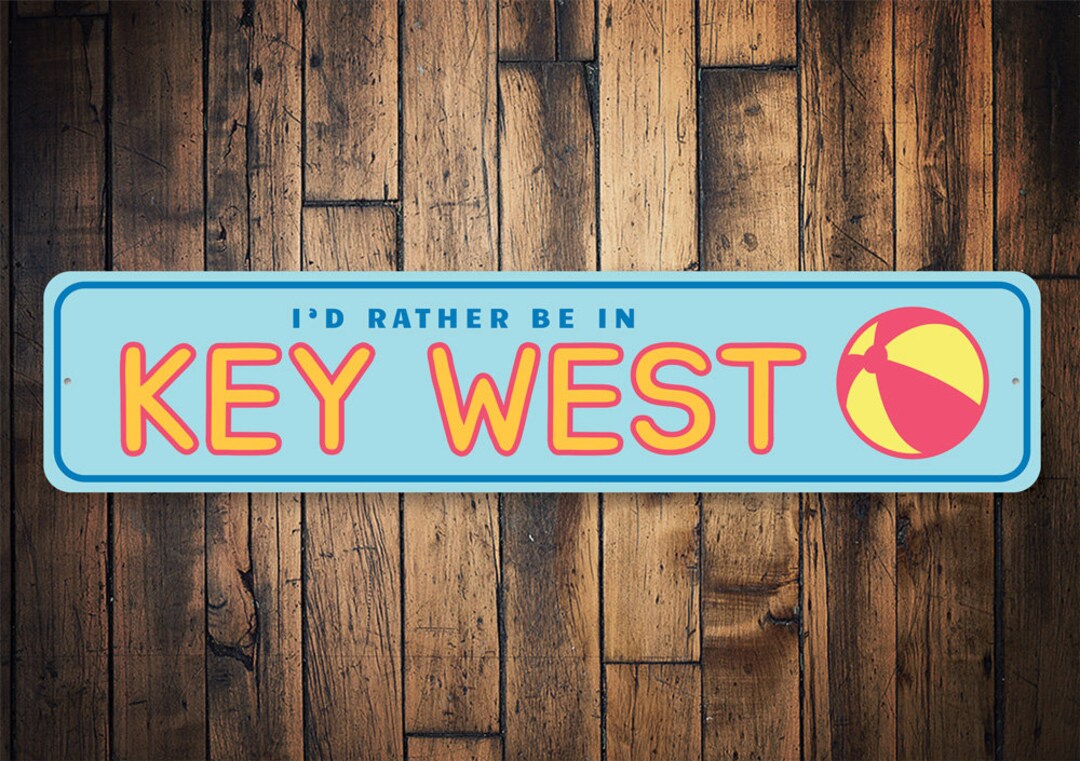 Key West Living, Key West Ocean, Key West Florida Sign, Beach Ocean ...