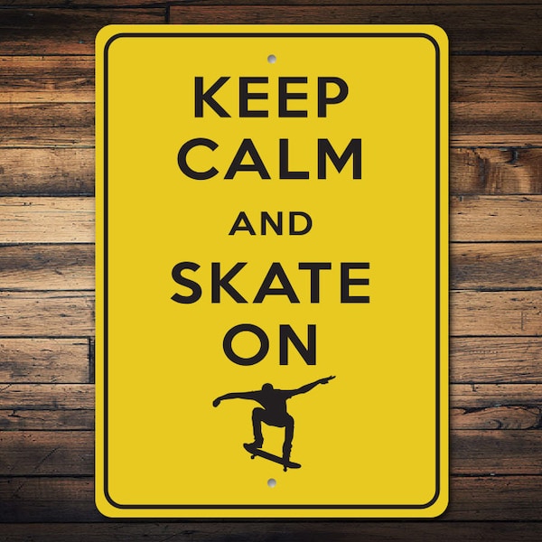 Keep Calm and Skate - Etsy