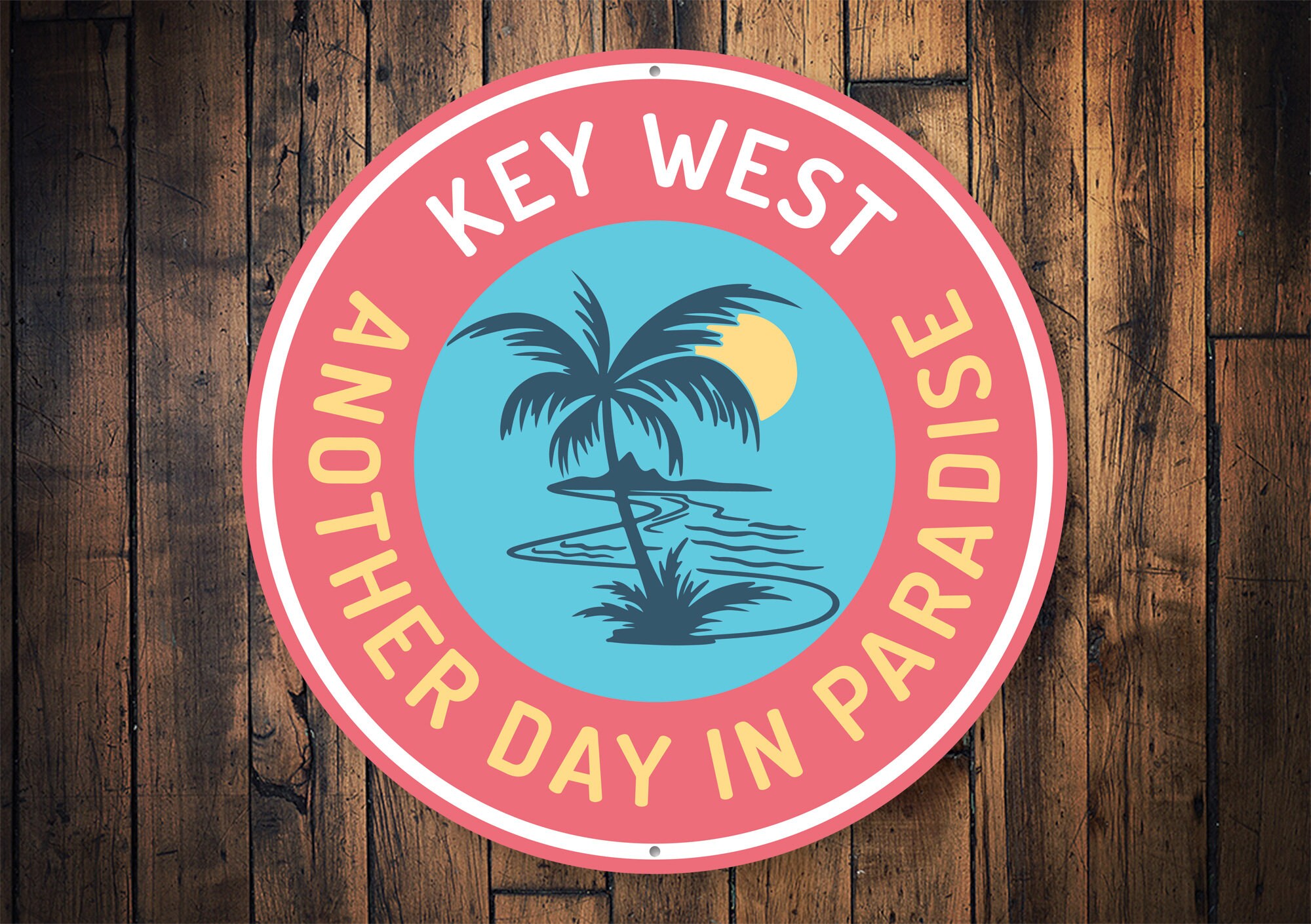 Key West Florida Sign Paradise Sign Florida Paradise Sign | Etsy