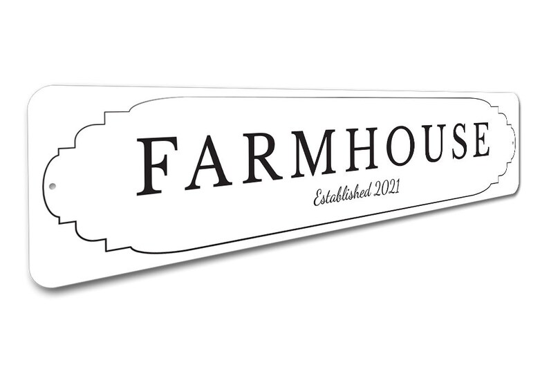 Farmhouse Est Date Farm Room Sign Sign for Restaurant Decor - Etsy