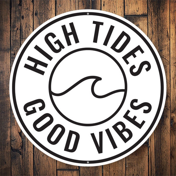 High Tide Sign - Etsy