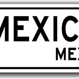 Mexico Flag Sign, Mexico Souvenir, Mexico Gift, Country Souvenir, Metal ...