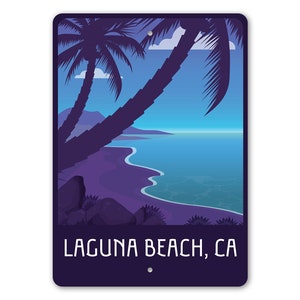 Laguna Beach Sign, Custom Beach Sign, California Beach, Beach Decor ...