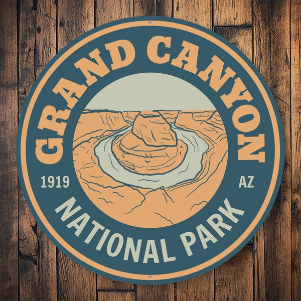 Grand Canyon Metal Sign - Etsy