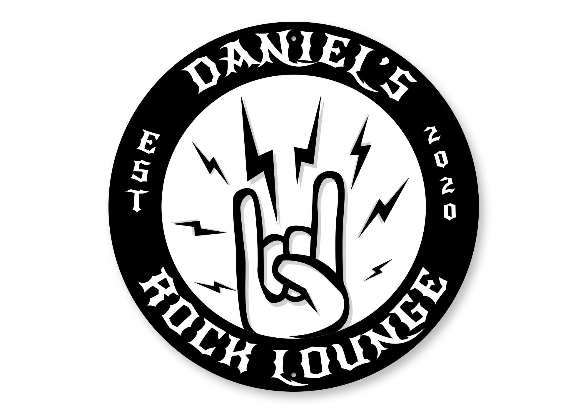 Rock Lounge Sign Rock Music Lounge Rock Music Sign Sign for - Etsy