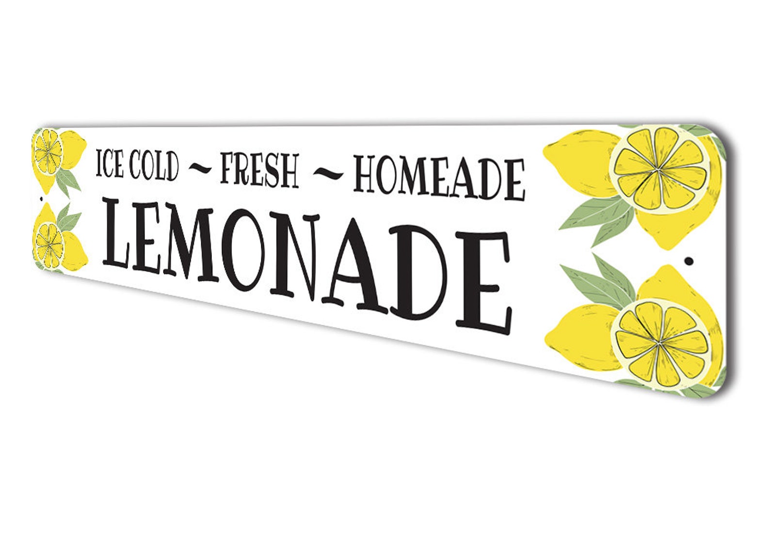Ice Cold Lemonade Sign Lemonade Sign Fresh Lemonade | Etsy