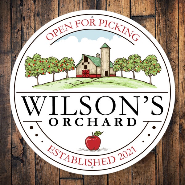 Apple Orchard - Etsy